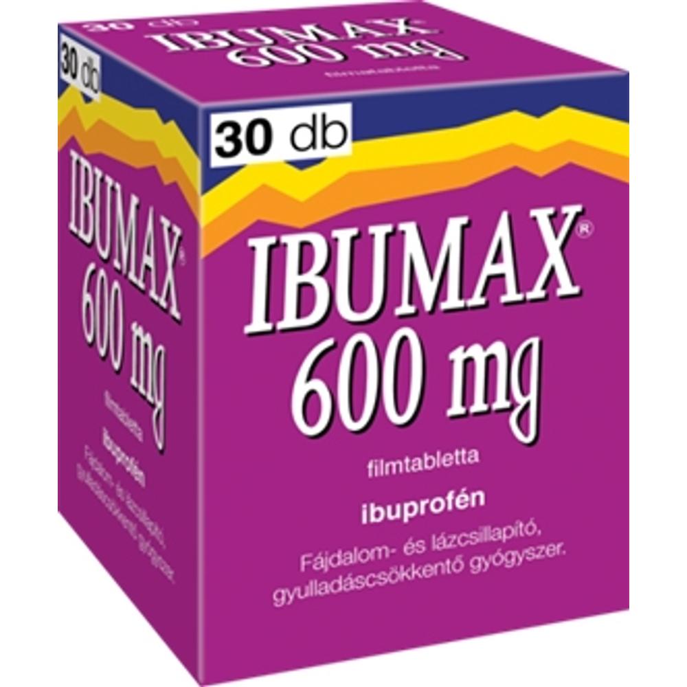 Ibumax 600mg filmtabletta 30x - Fájdalomcsillapítás