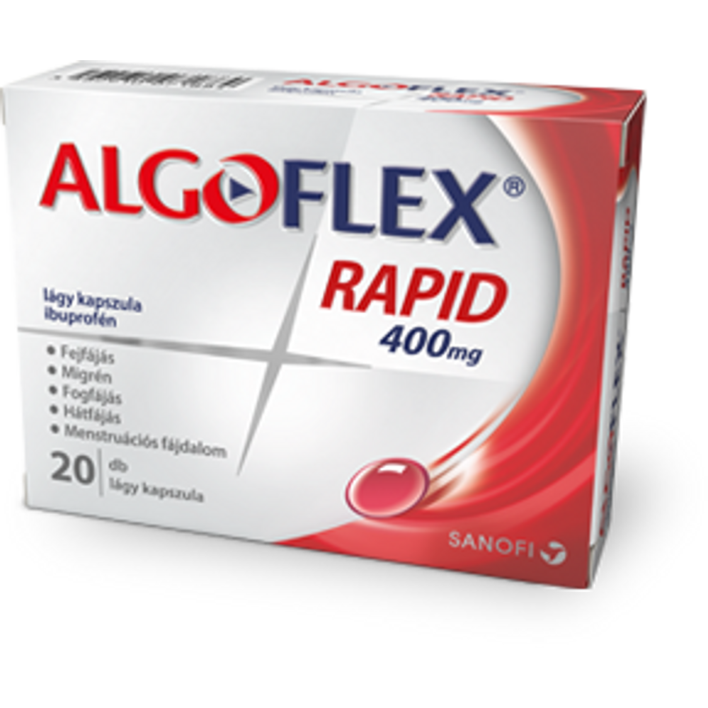 Algoflex rapid 400mg lágy kapszula - Pharmaplaza