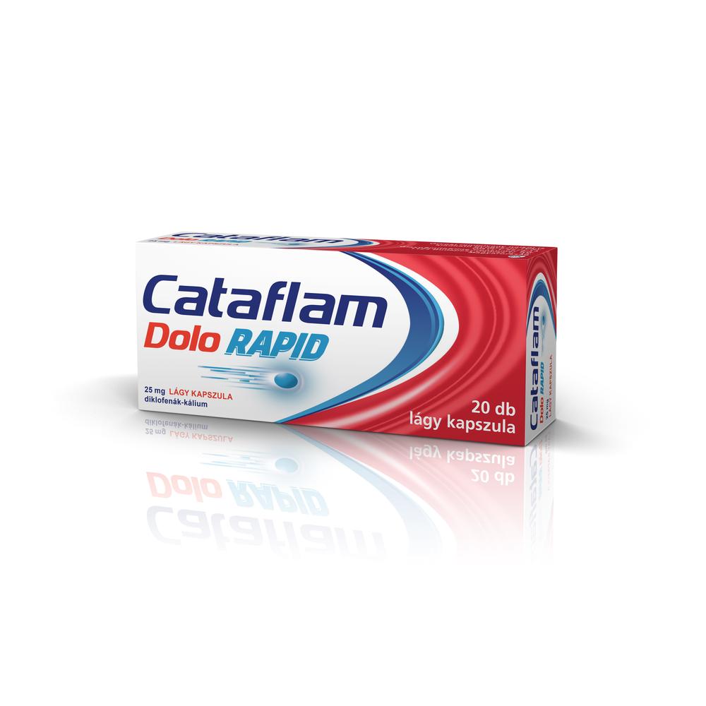 Cataflam Dolo Rapid 25 mg lágy kapszula, 20X
