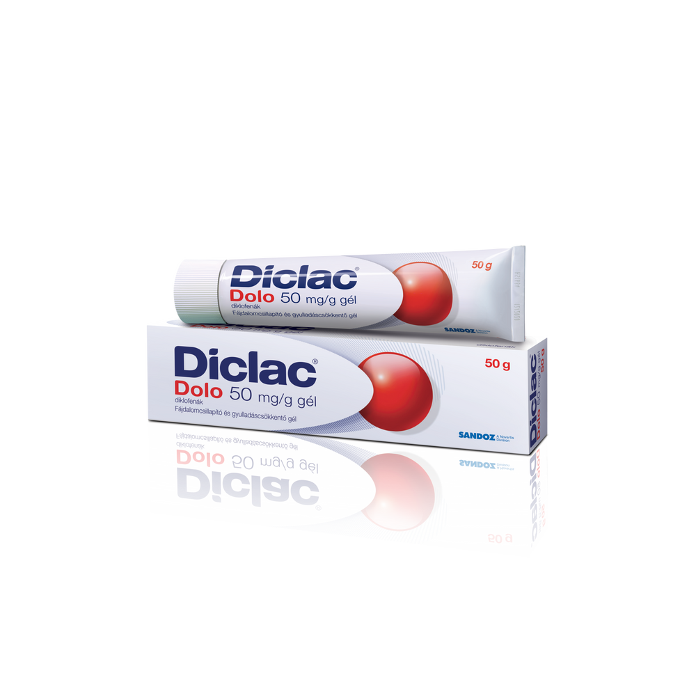 Diclac Dolo 50mg/g gél 50g - Izom-ízület
