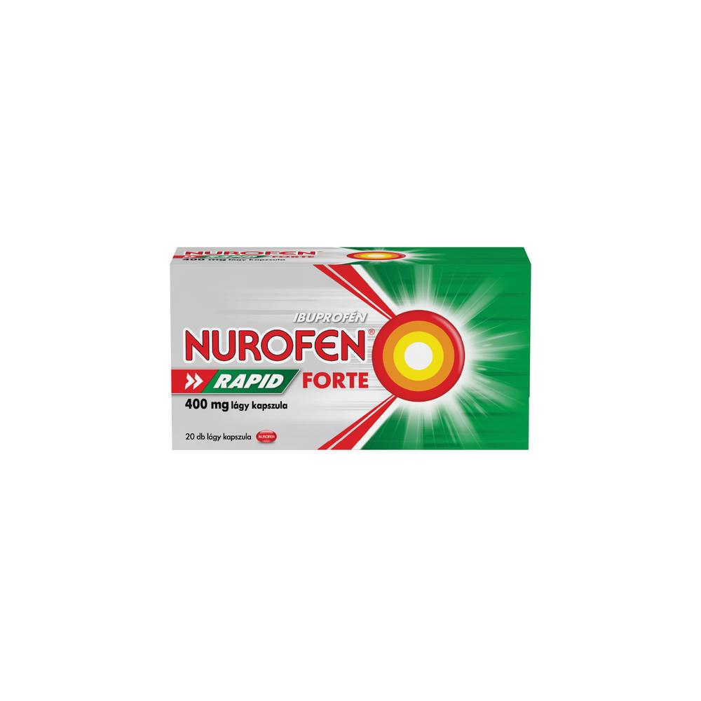 Nurofen Rapid Forte 400 mg lágy kapszula 30X