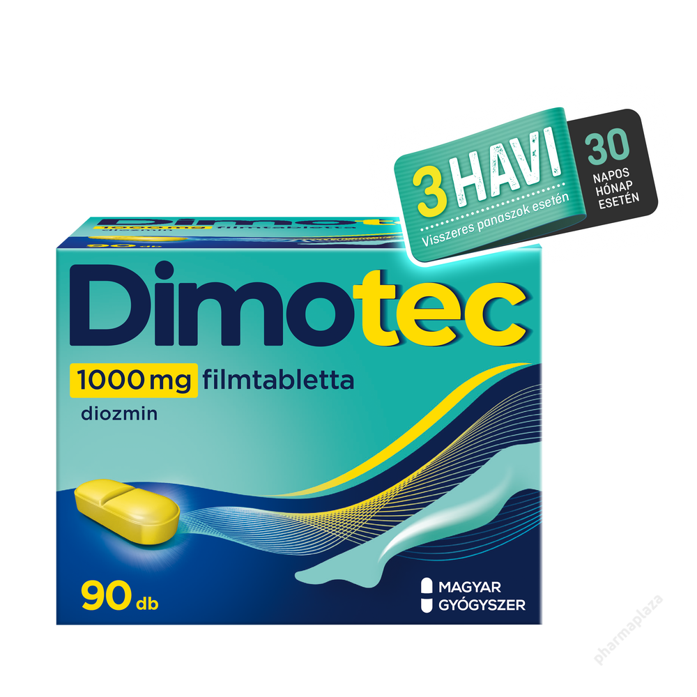 Dimotec 1000mg filmtabletta 90X