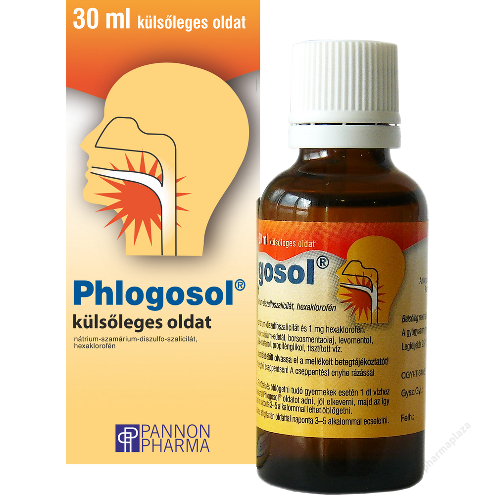 Phlogosol külsőleges oldat 30ml - Fog- és szájápolás