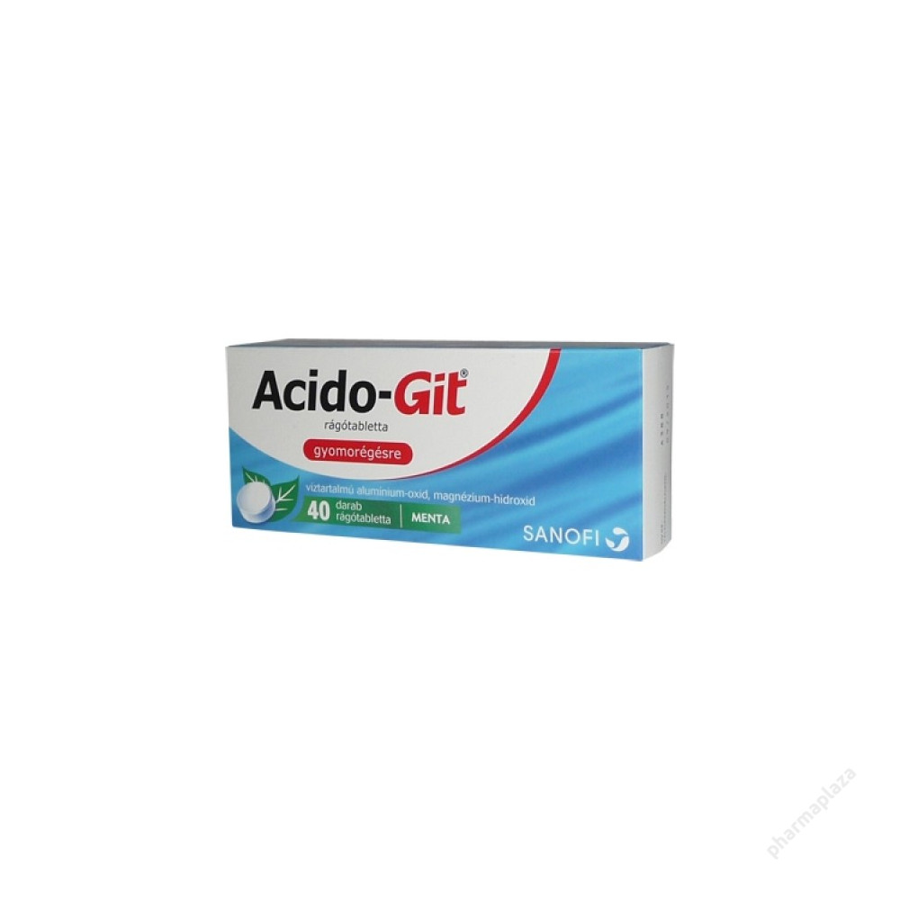 Acido-Git rágótabletta 40x