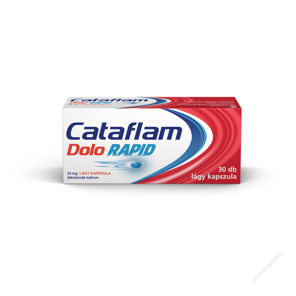 Cataflam Dolo Rapid 25 mg lágy kapszula 30X