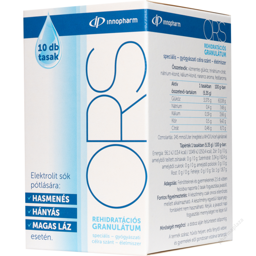 Innopharm ORS rehidratációs granulátum 10x