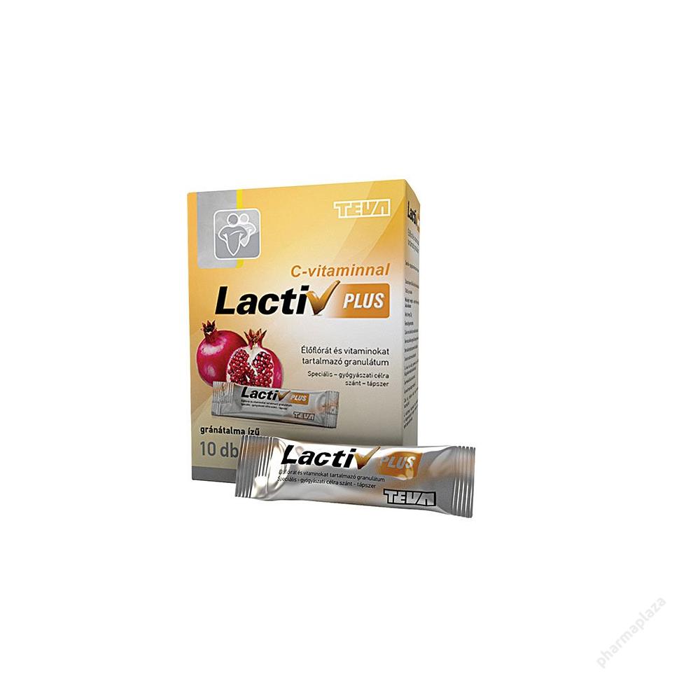 Lactiv plus élőflórát tart granulátum 10x