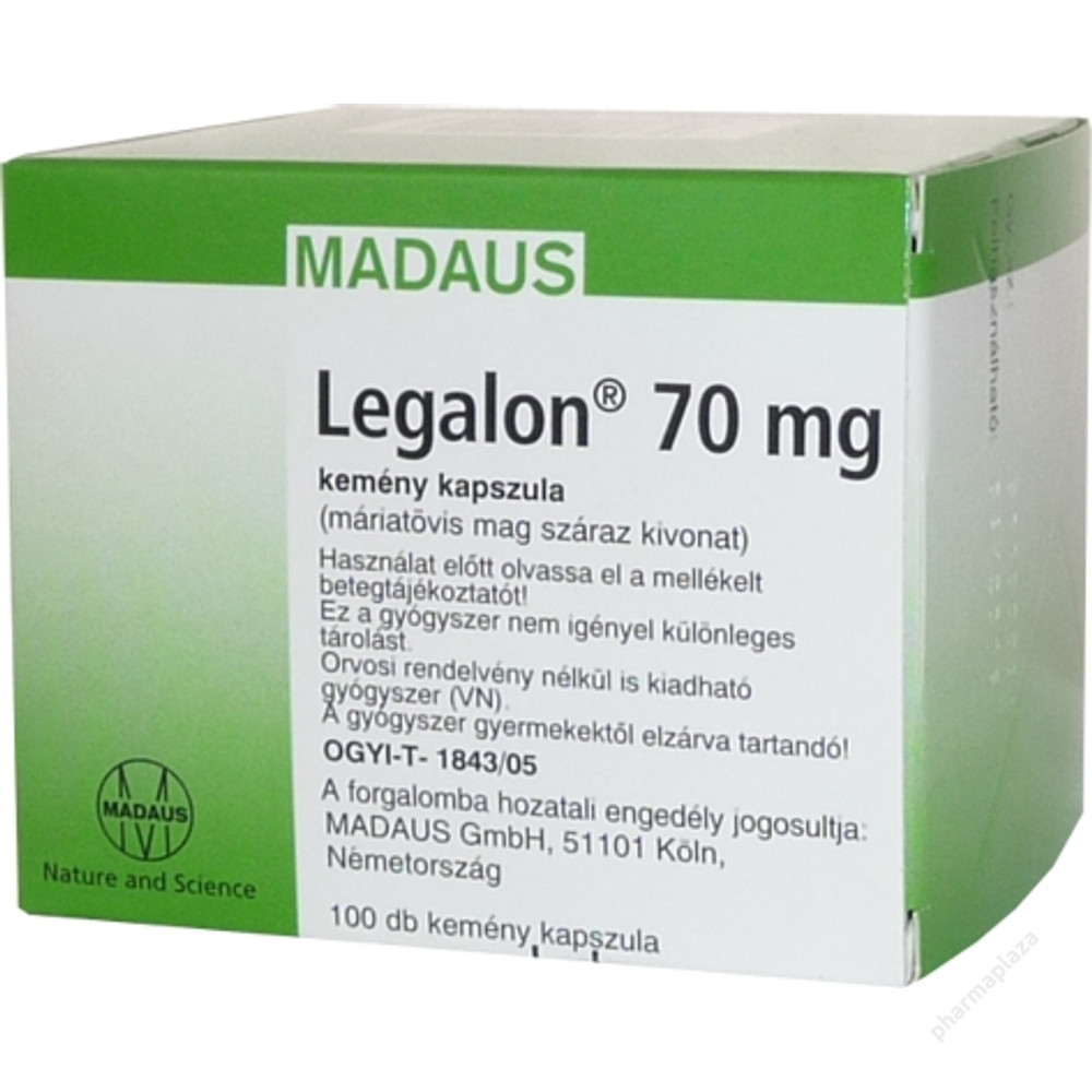 Legalon 70mg kemény kapszula 100x
