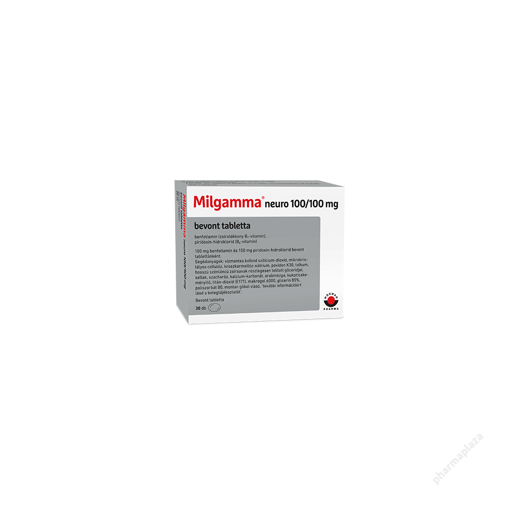 MILGAMMA® NEURO 100/100 mg bevont tabletta