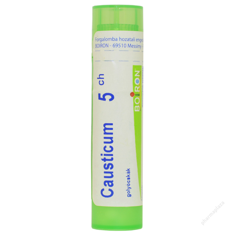 CAUSTICUM GOLYÓCSKÁK 5CH (Causticum Hahnemanni) - Homeopátia
