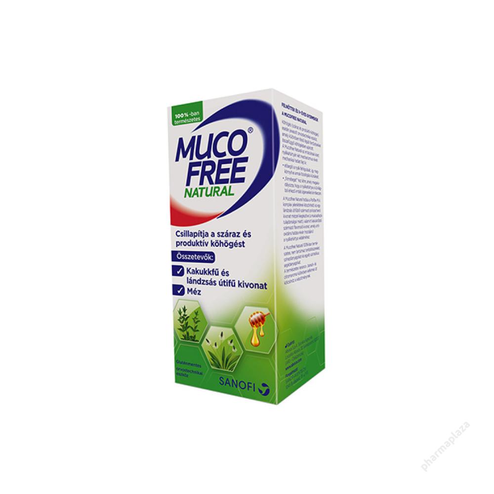 Mucofree Natural szirup 94ml MEGSZŰNT!