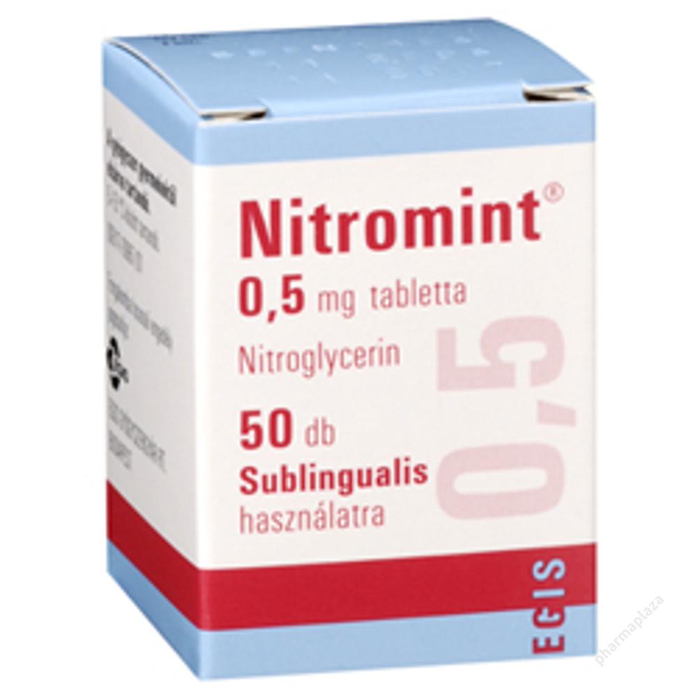 Nitromint 0,5mg tabletta 50x