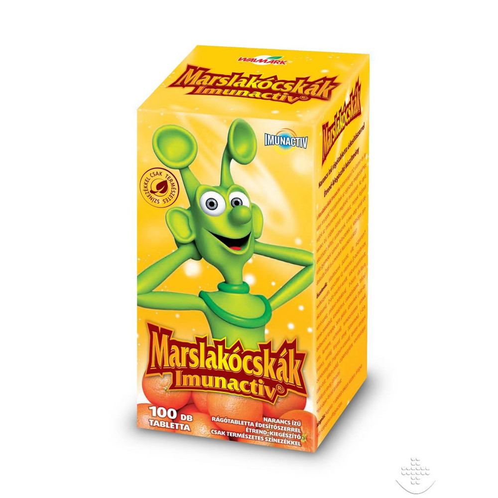 Walmark Marslakócskák Imunactív narancs 100x