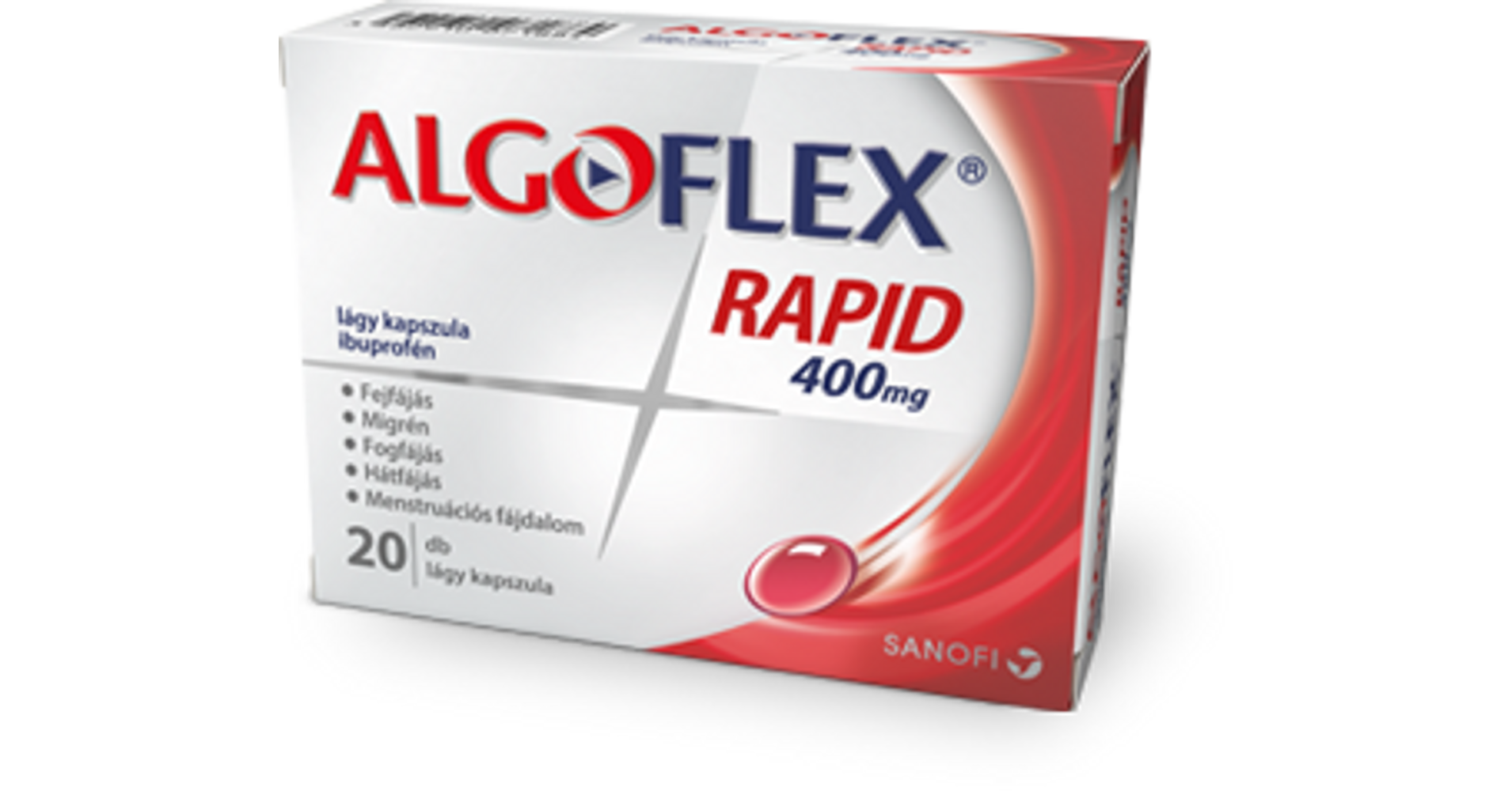 Algoflex rapid 400mg lágy kapszula - Pharmaplaza