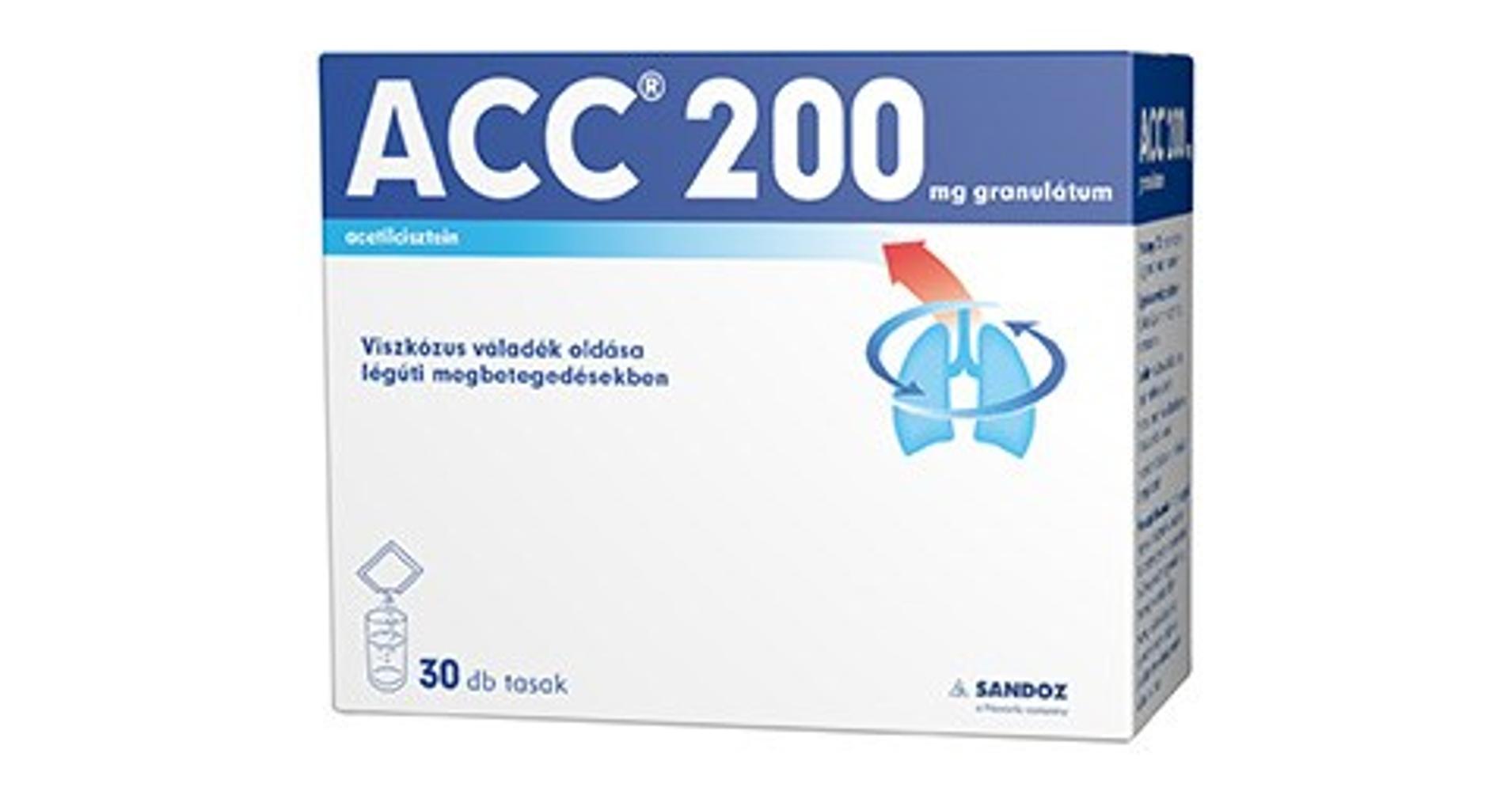 ACC 200 granulátum 30x3g