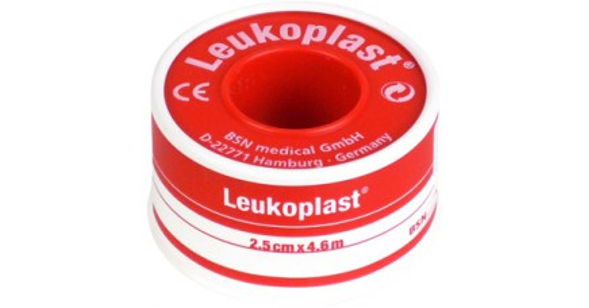 Leukoplast 4,6m x 2,5 cm 1x