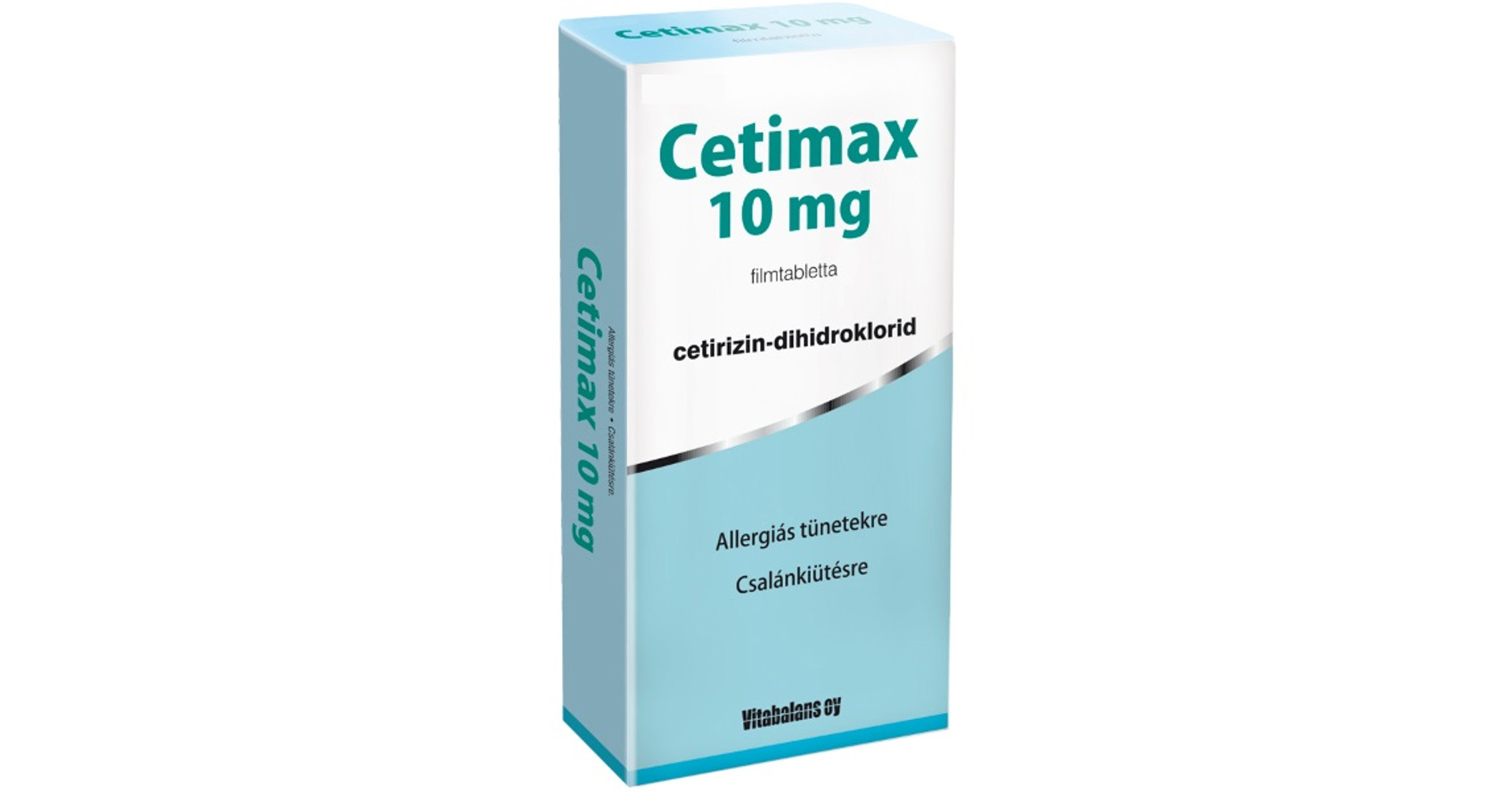 Cetimax 10mg filmtabletta 100X - Allergiás szemtünetek