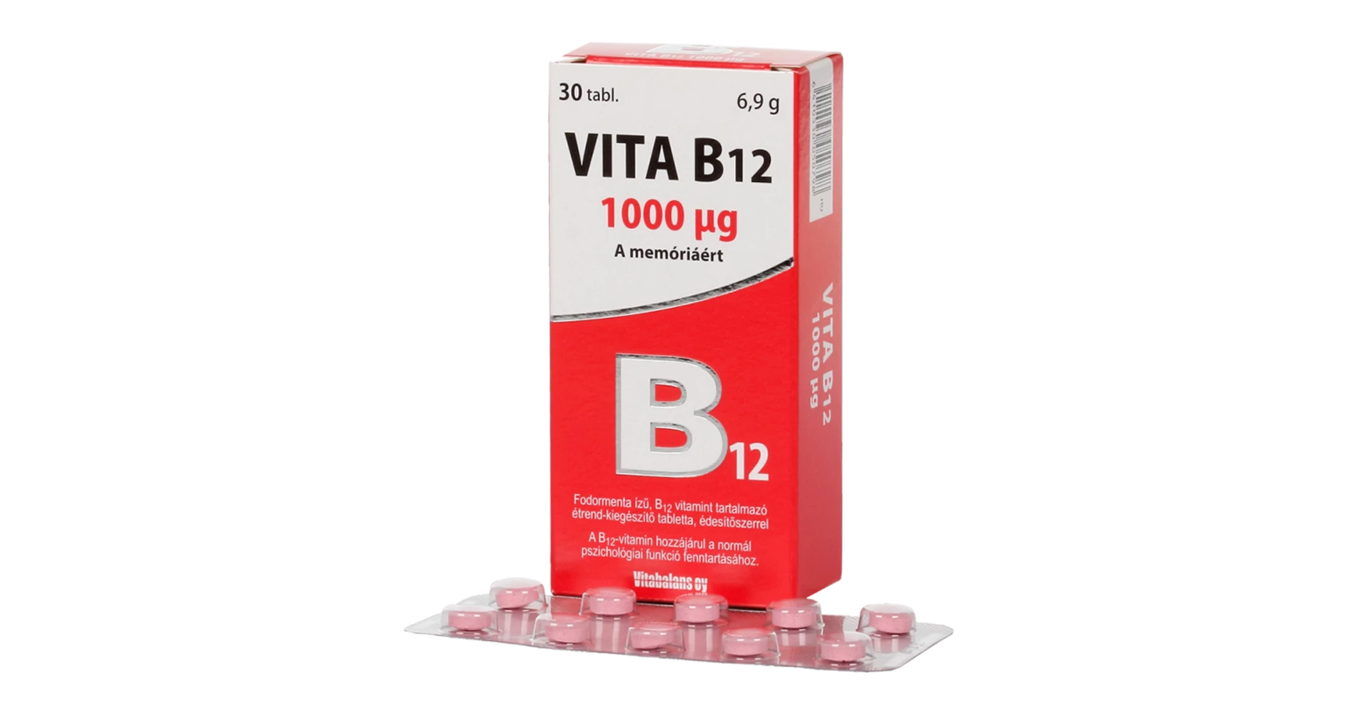 Vitabalans Vita B12 1000 mcg tabletta 30X