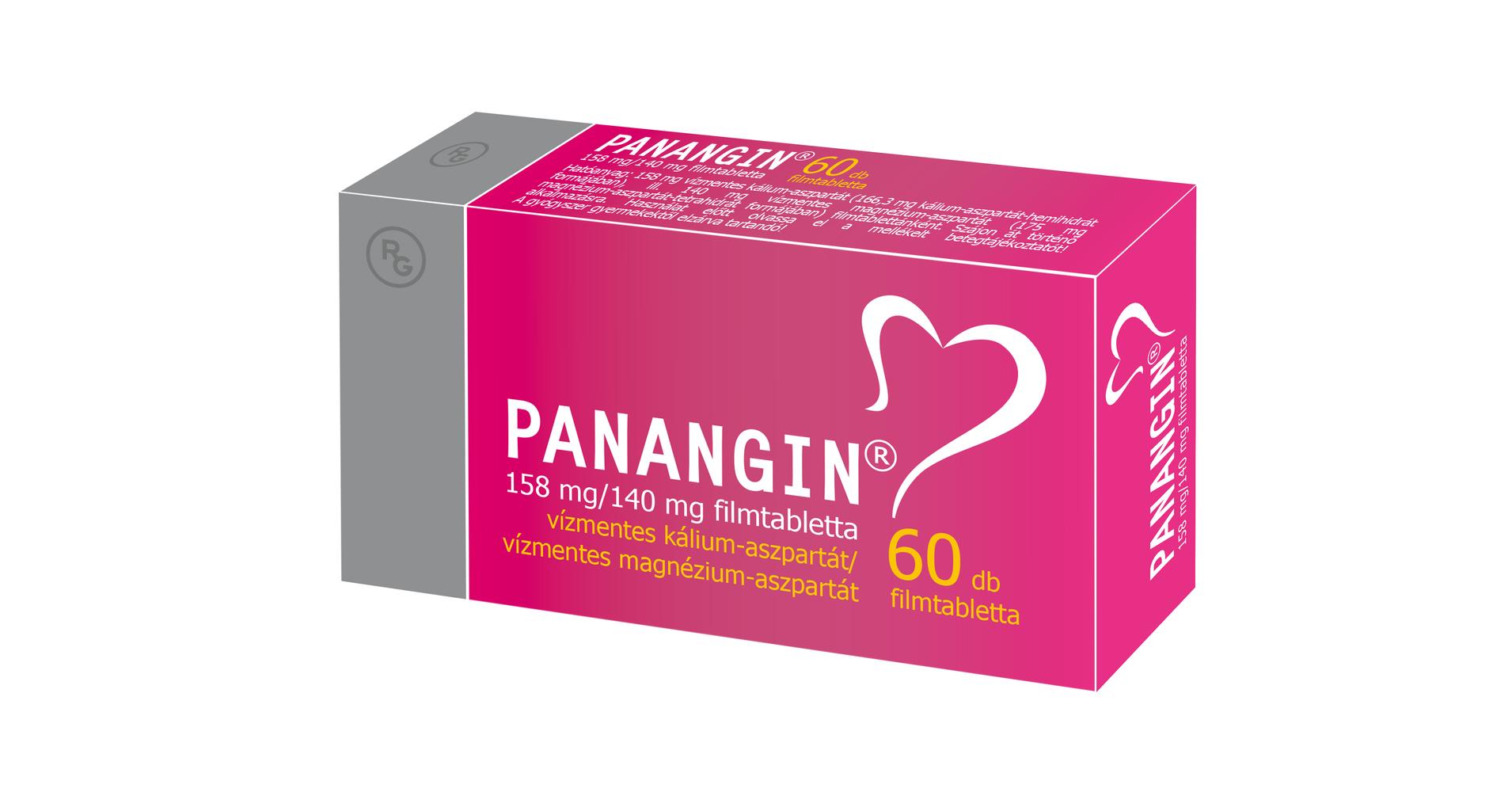 Panangin 158mg/140mg filmtabletta 60X