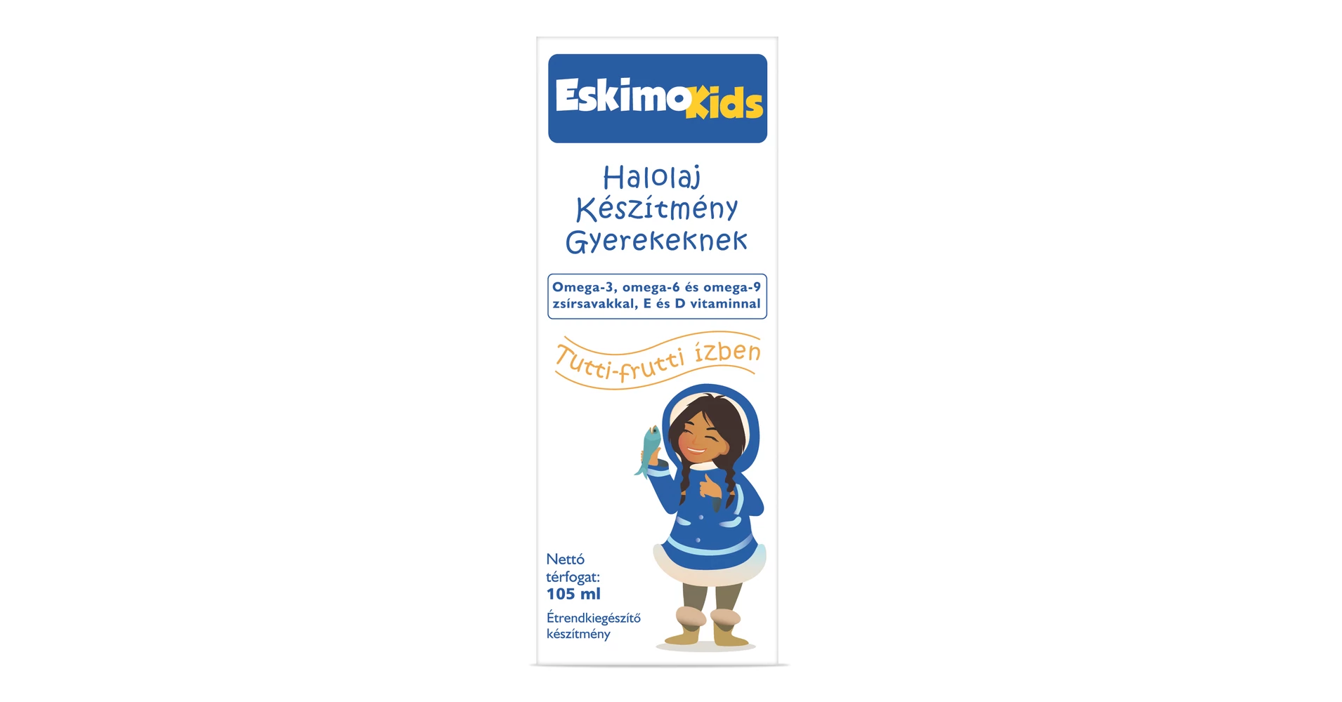 Eskimo Kids halolaj tutti-frutti ízben 105ml