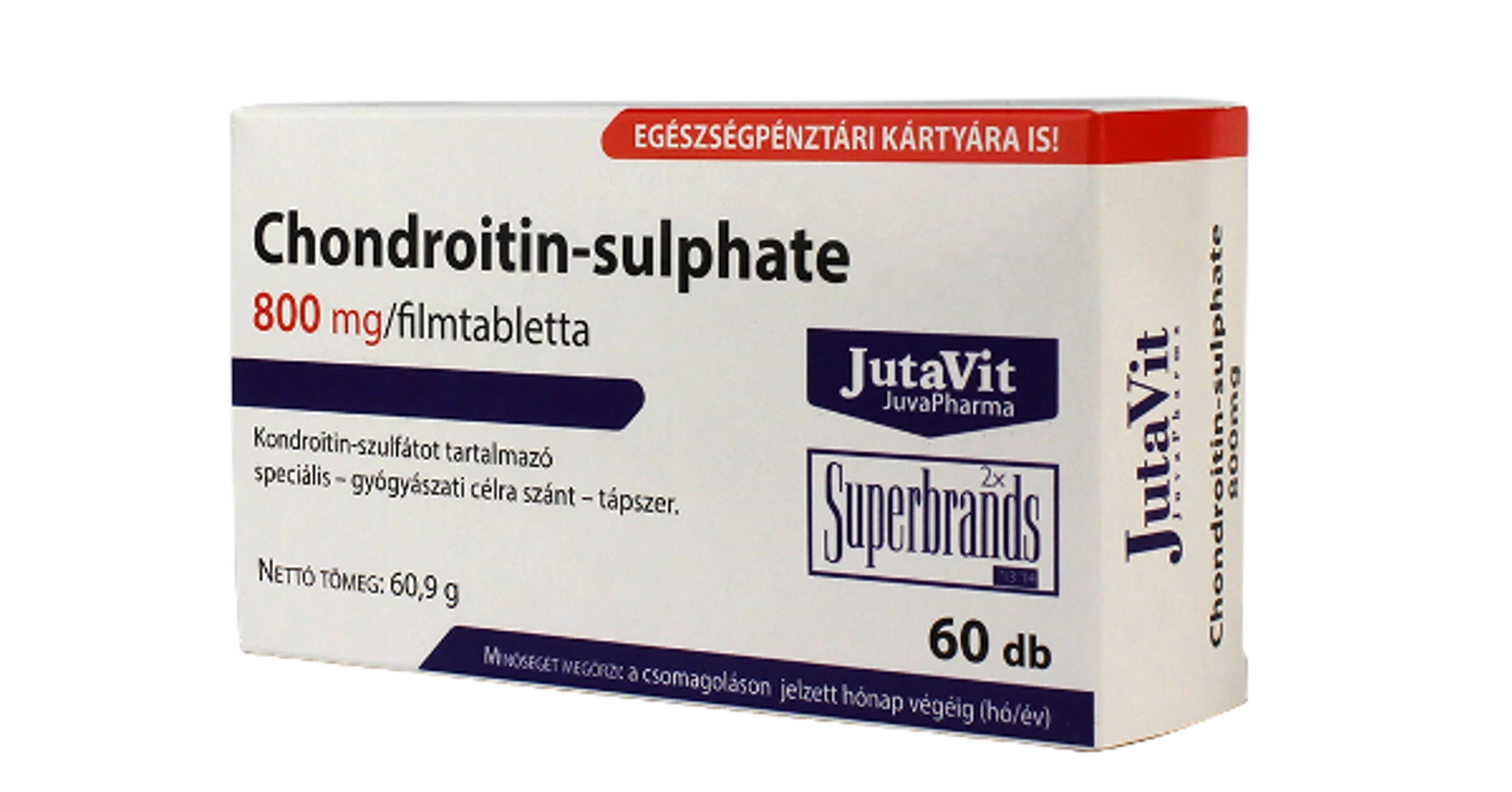 JutaVit Chondroitin-sulphate 800mg filmtabletta 30x