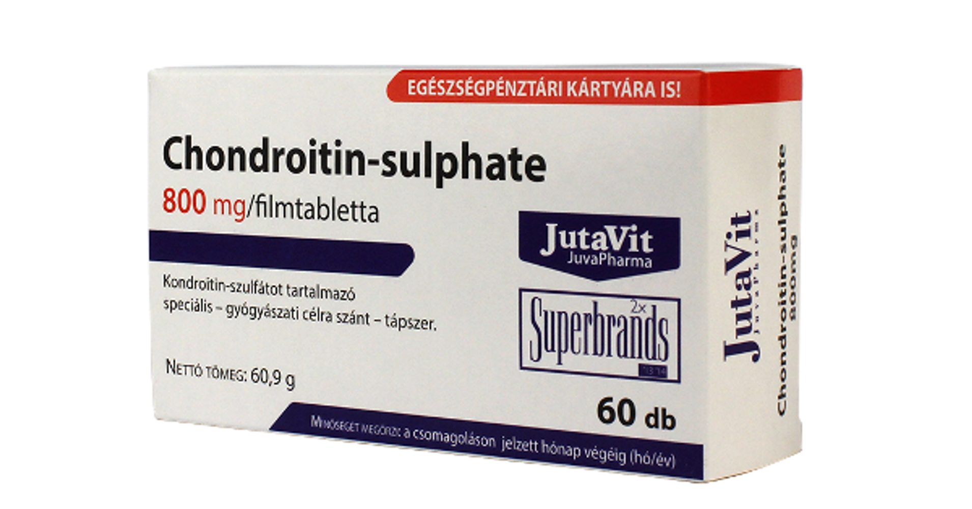 JutaVit Chondroitin-sulphate 800mg filmtabletta 60x