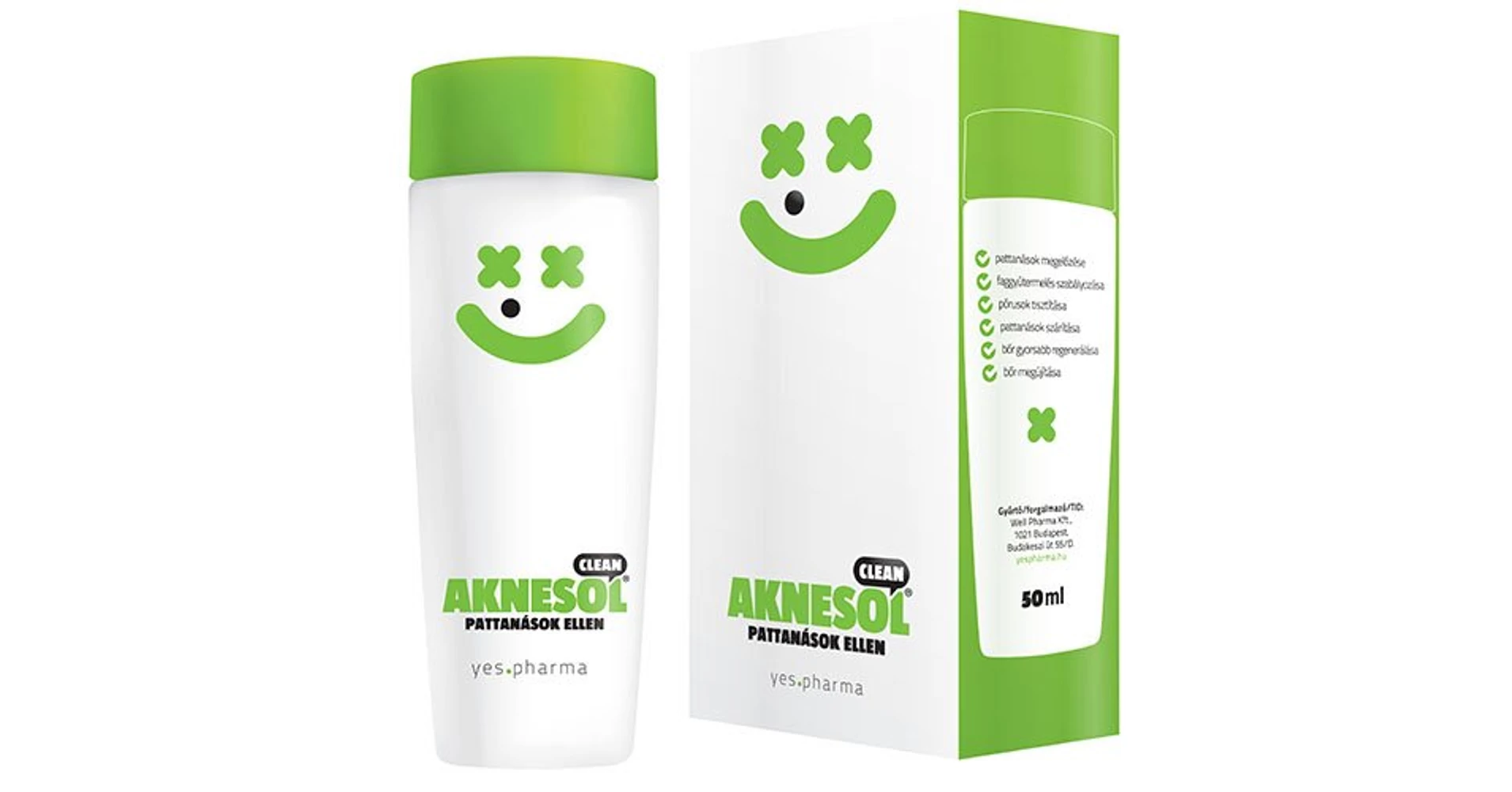 yes.pharma Aknesol Clean 50ml