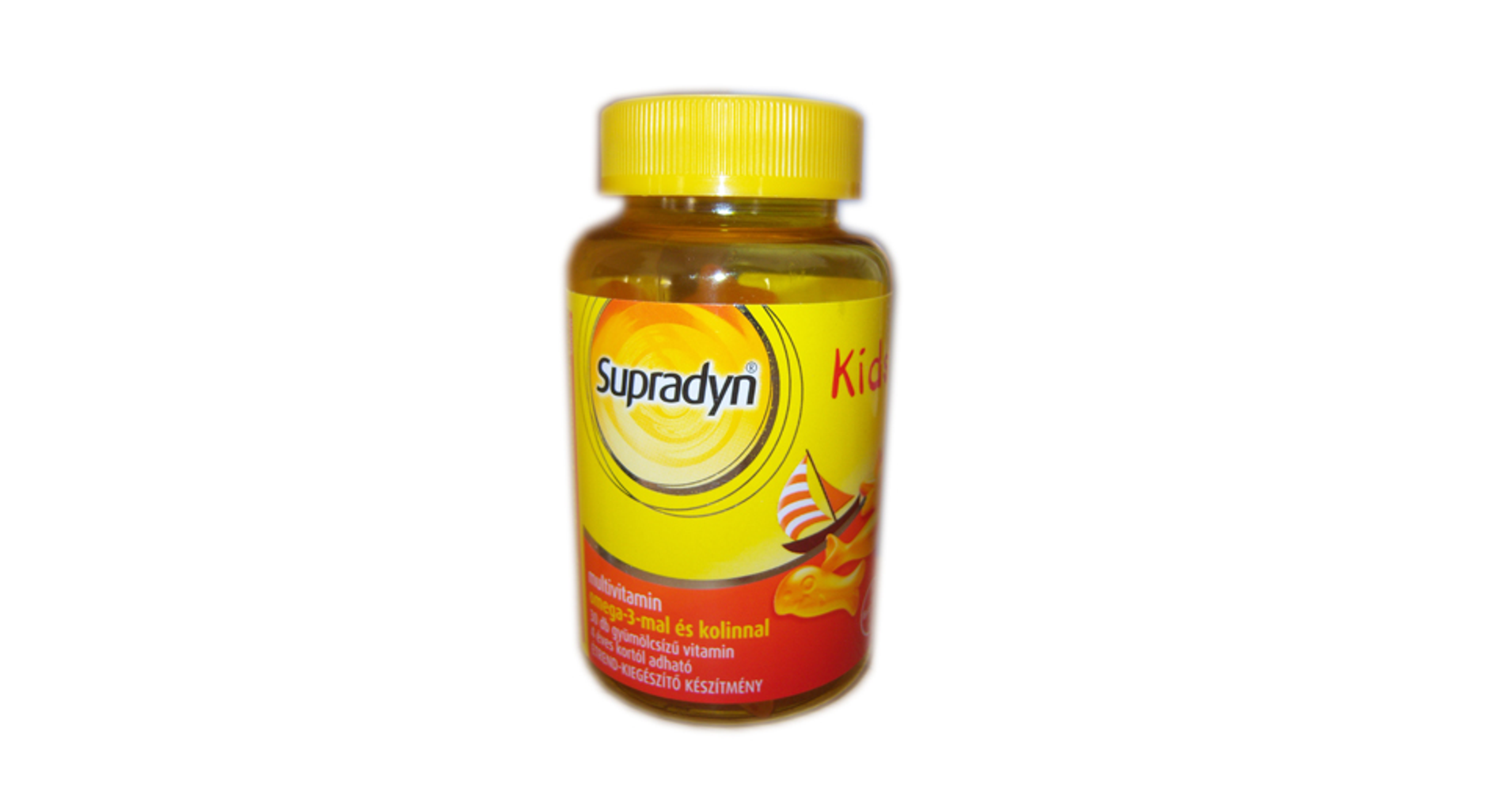 Supradyn Kids Omega-3 multivitamin gumicukor 30x