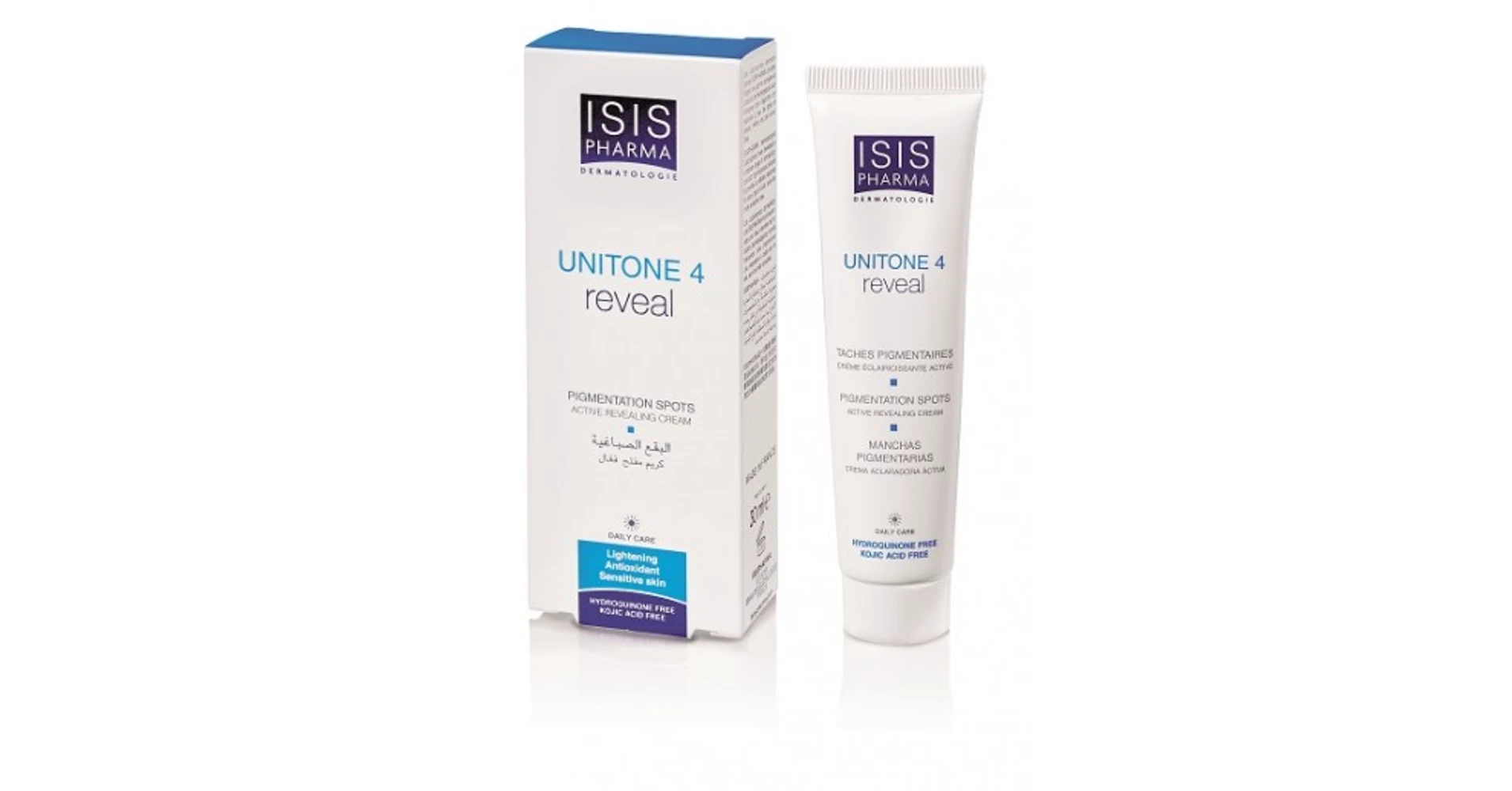 Isis Pharma Unitone 4 REVEAL Aktív depigmentáló nappali krém 30 ml