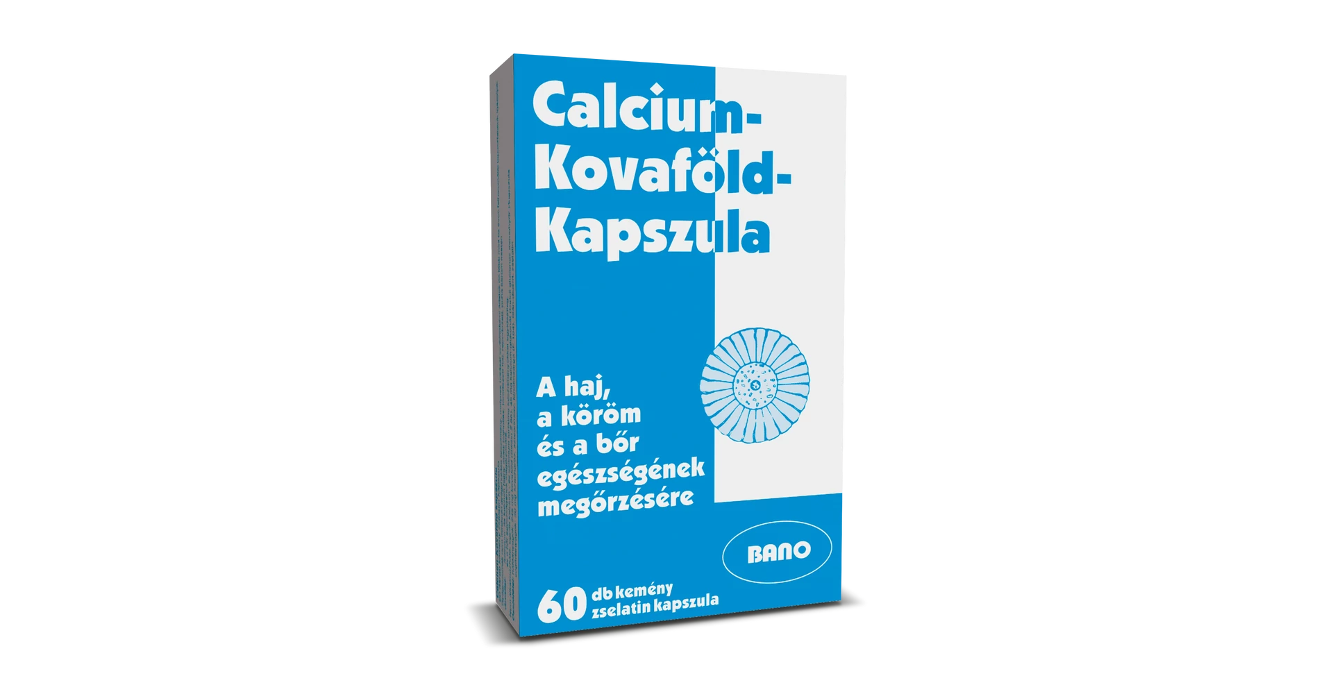 Bano Calcium-Kovaföld kapszula 60X