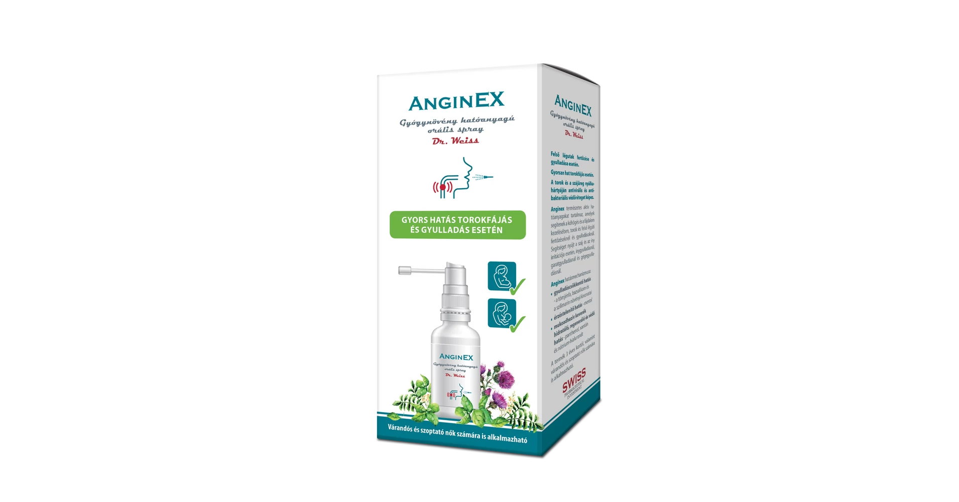 Dr. Weiss Anginex torokspray 30ml