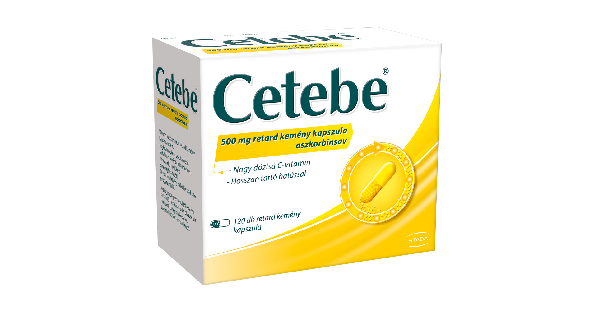 Cetebe 500mg retard kemény kapszula 120x