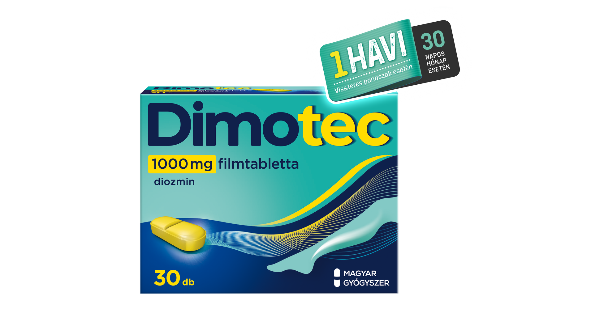 Dimotec 1000mg filmtabletta 30X