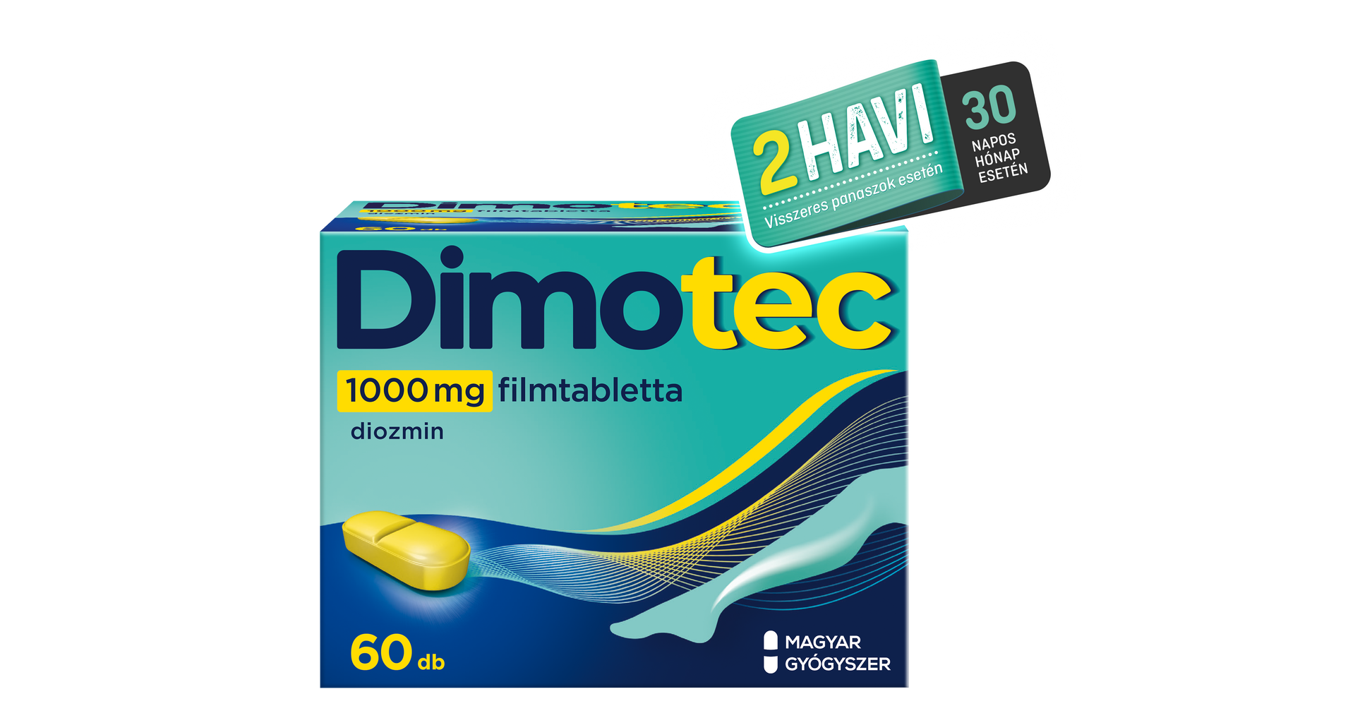 Dimotec 1000mg filmtabletta 60X