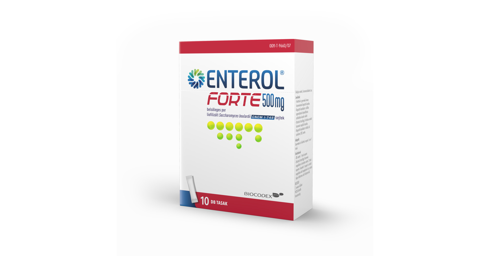 Enterol Forte 500 mg belsőleges por 10X