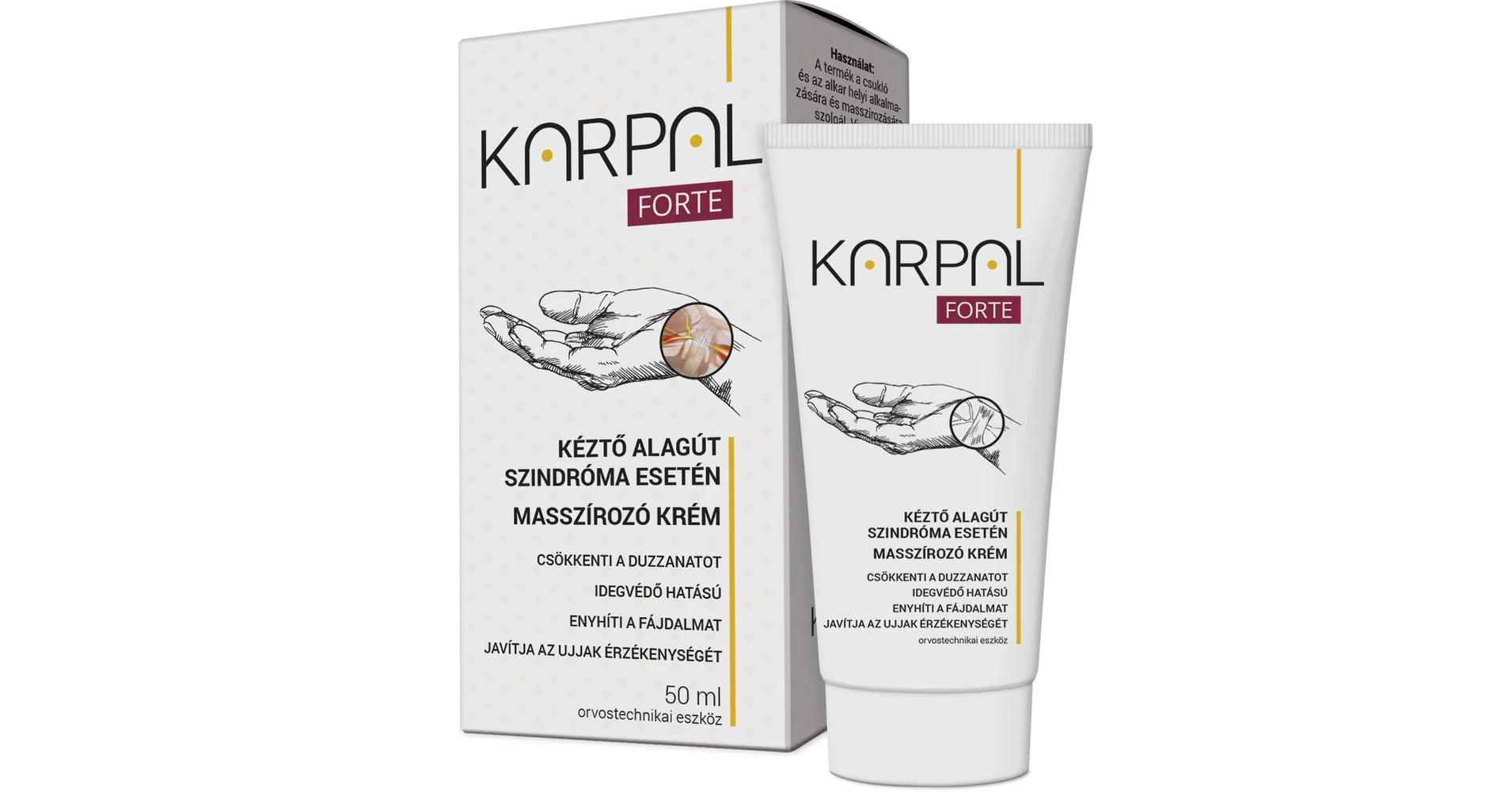 Karpal Forte masszírozó krém 50ml