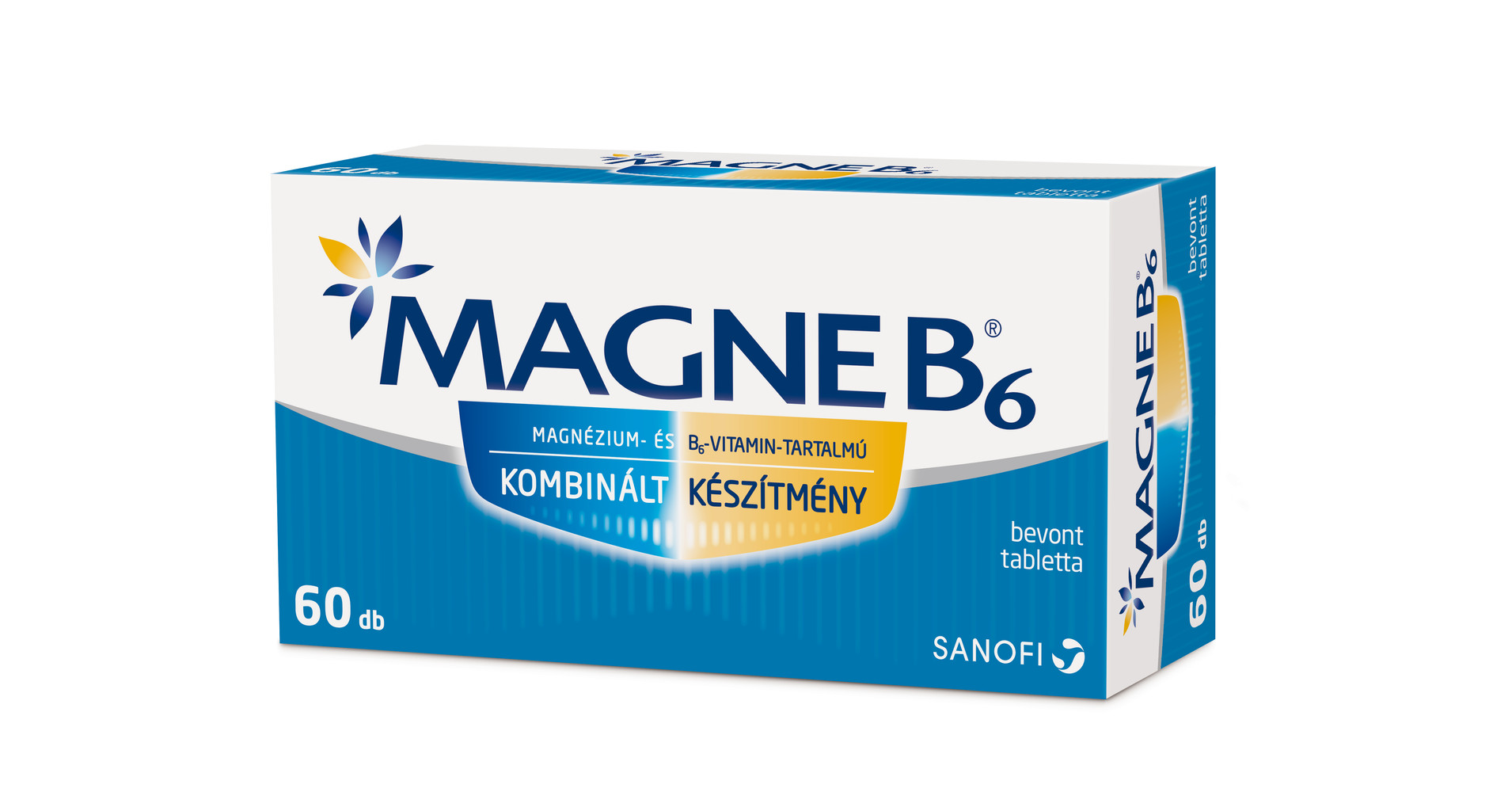 Magne B6 bevont tabletta 60X - Magnézium