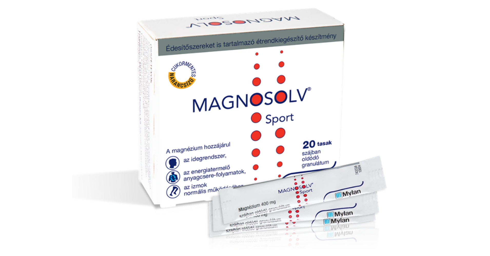 Magnosolv Sport, 400 mg 20X