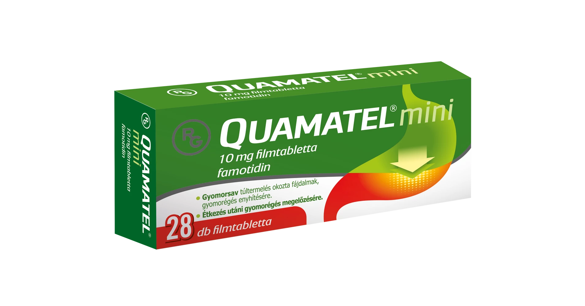Quamatel Mini 10mg tabletta 28X