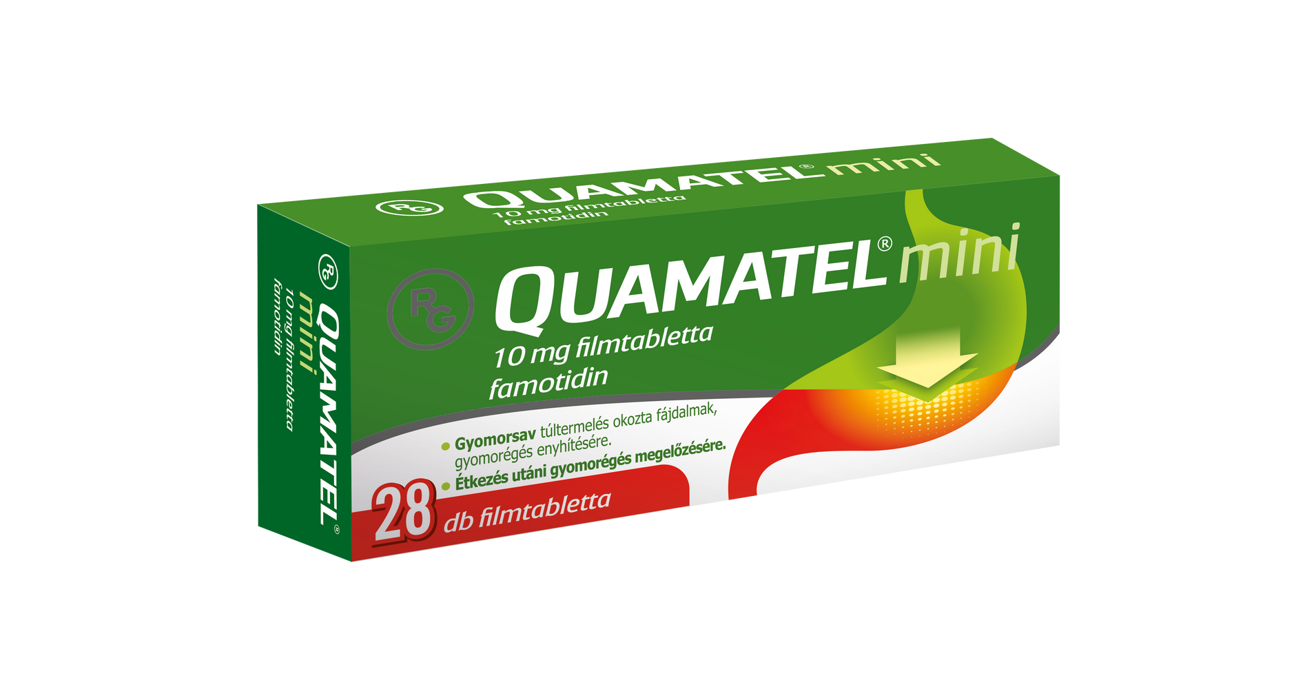 Quamatel Mini 10mg tabletta 28X