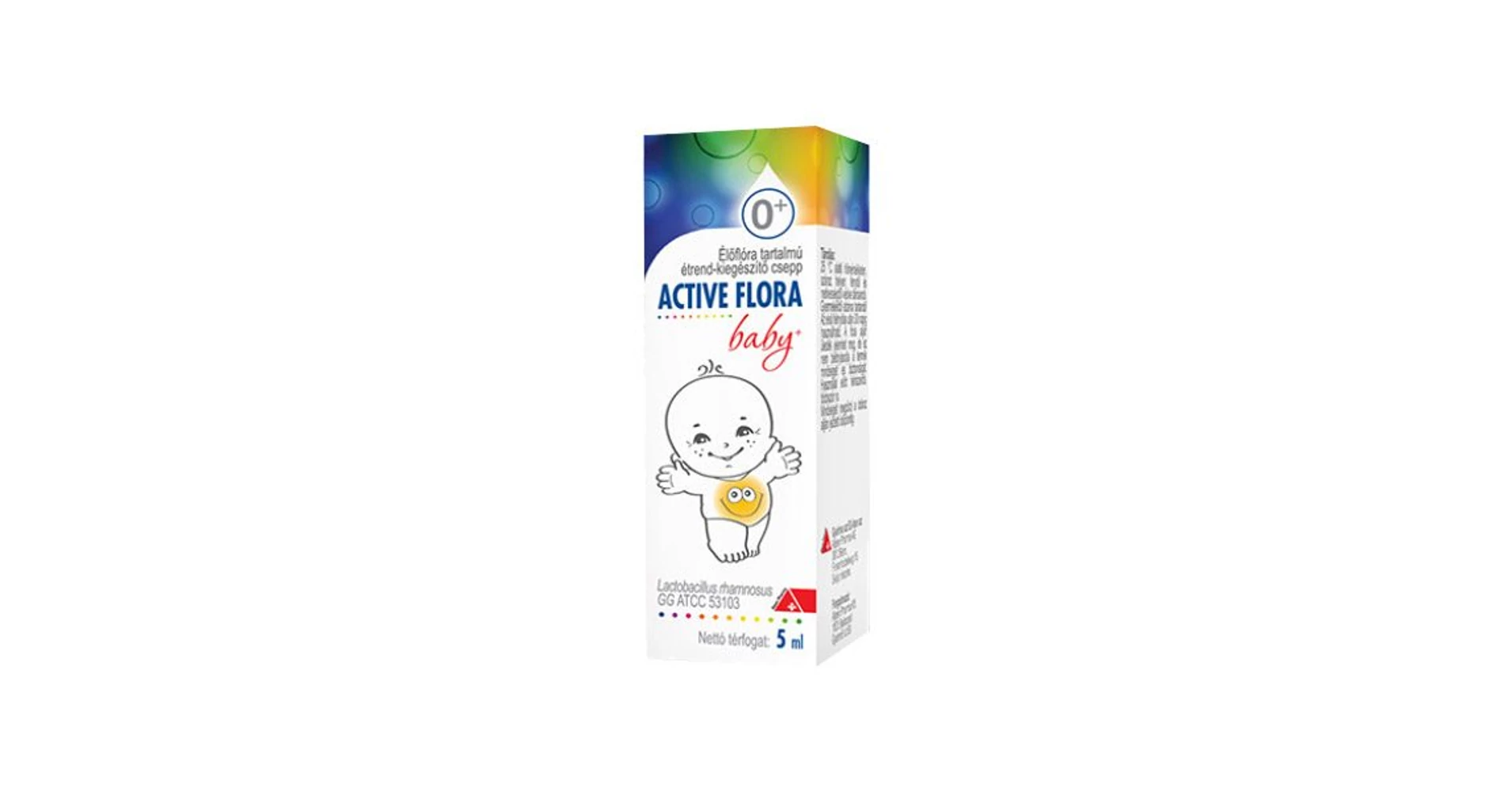 Active Flora Baby + étrendkiegészítő csepp 5ml