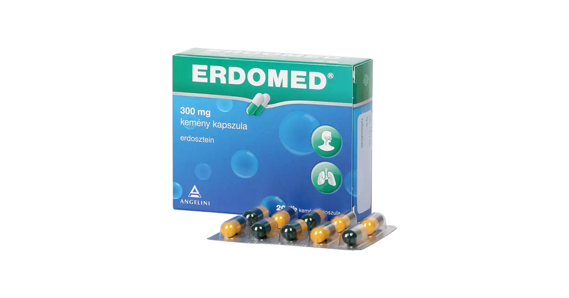 Erdomed 300mg kemény kapszula 10X