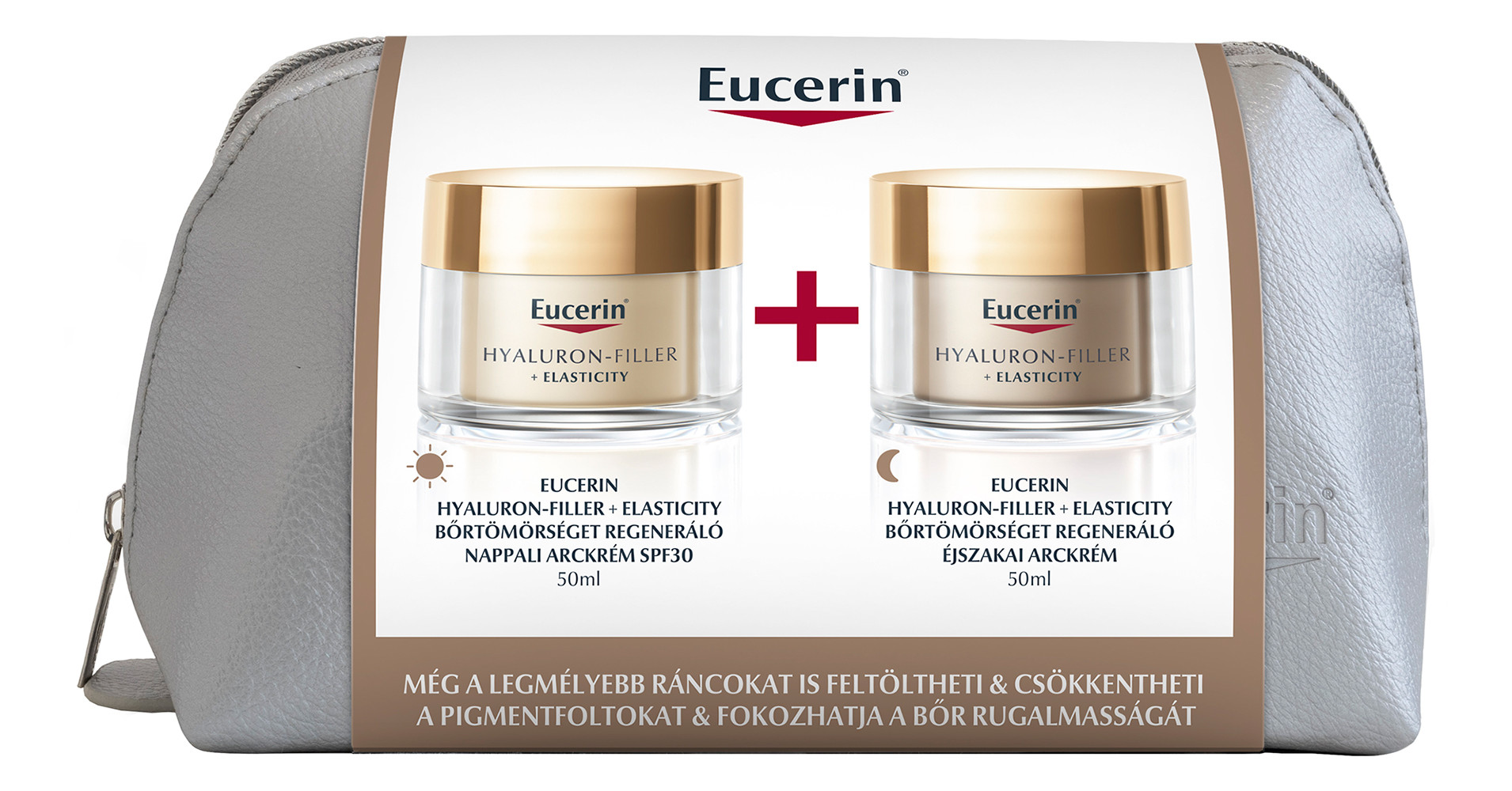 EUCERIN Hyaluron-Filler + Elasticity Bőrtömörséget Regeneráló arckrém ...