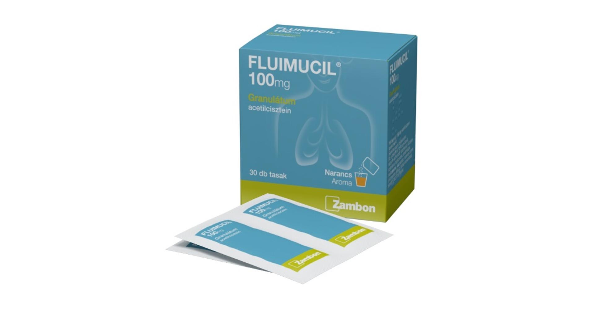 Fluimucil 100mg granulátum 30x