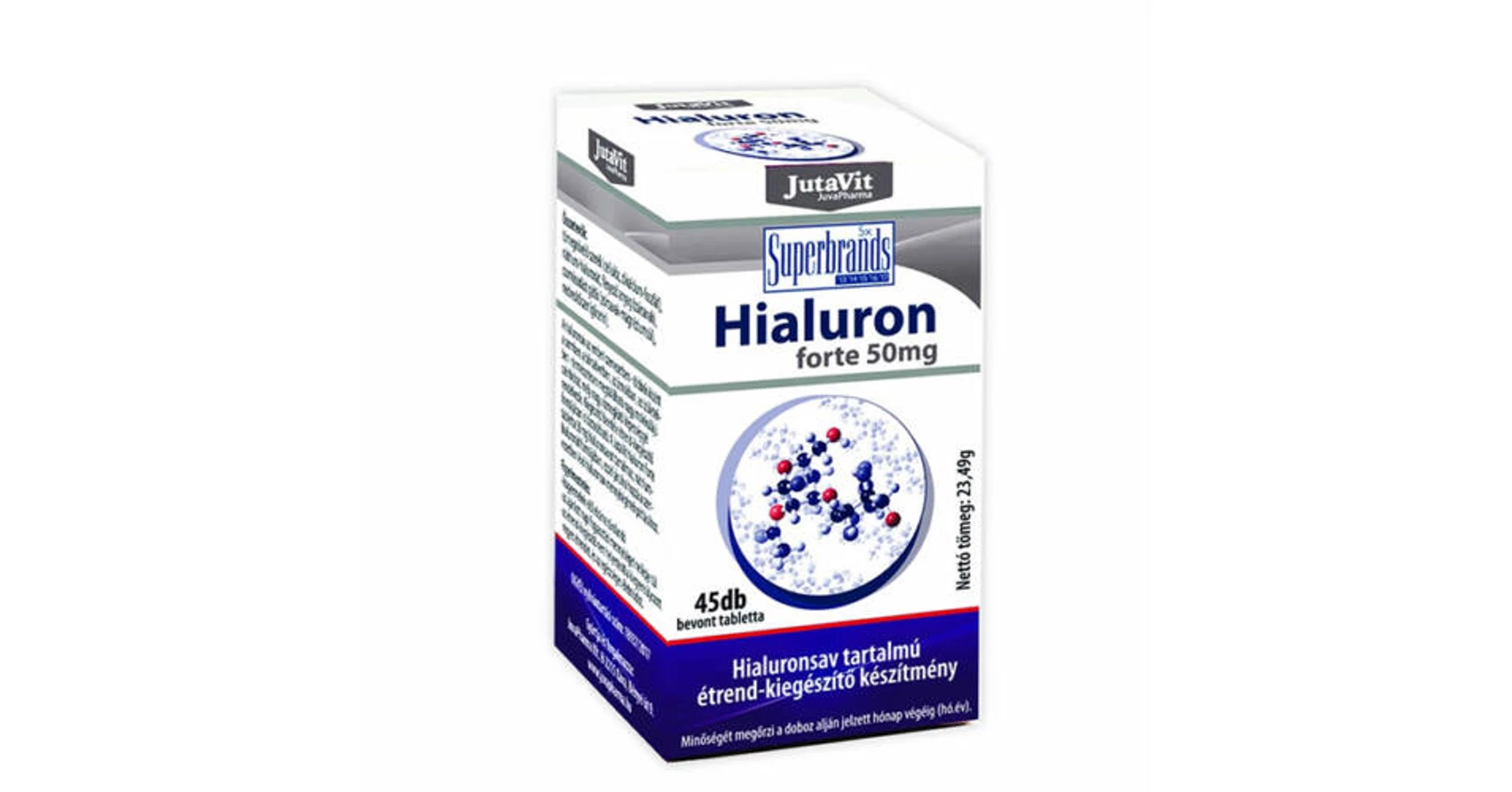 JutaVit Hialuron forte 45x