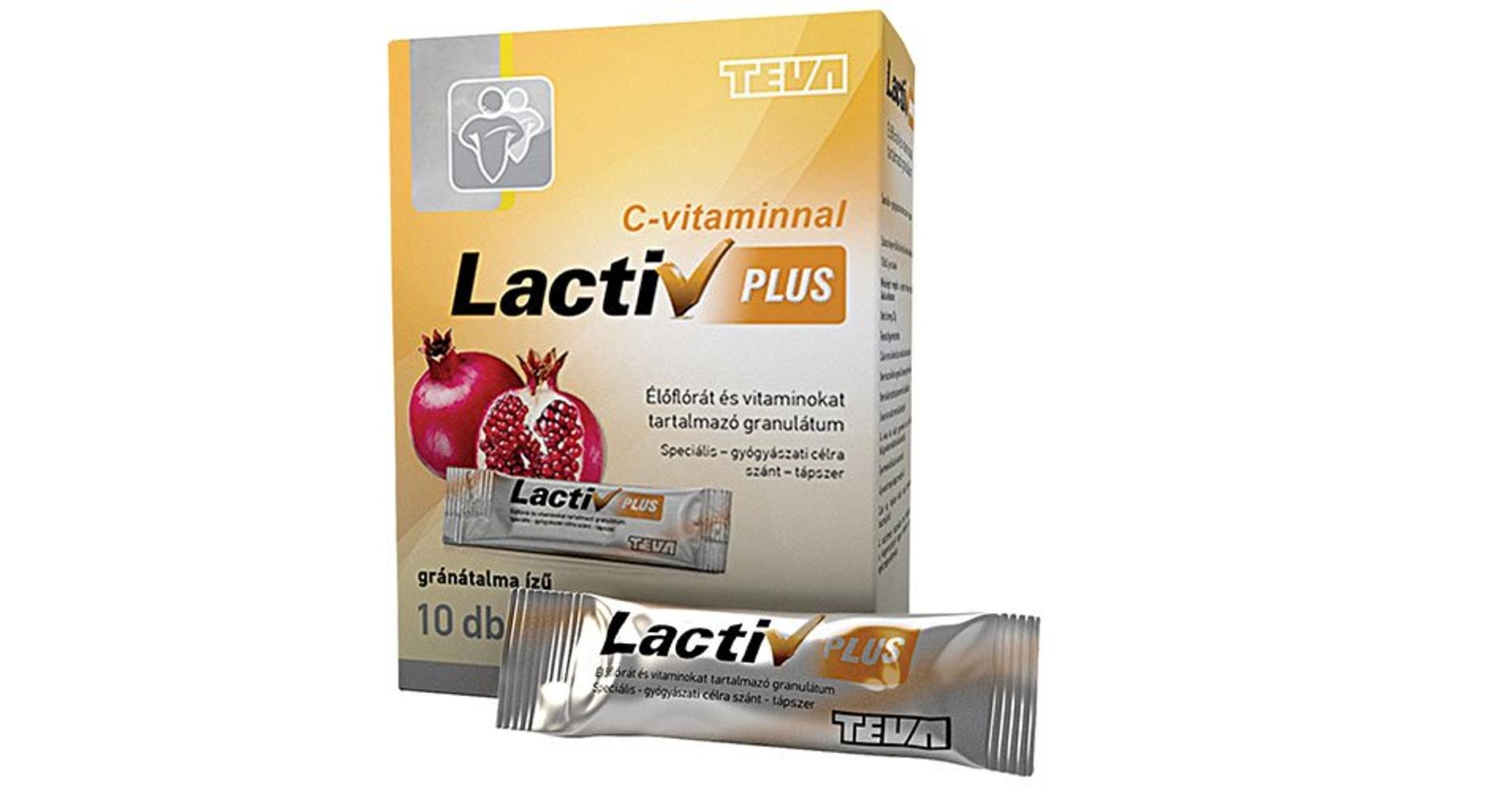 Lactiv plus élőflórát tart granulátum 10x