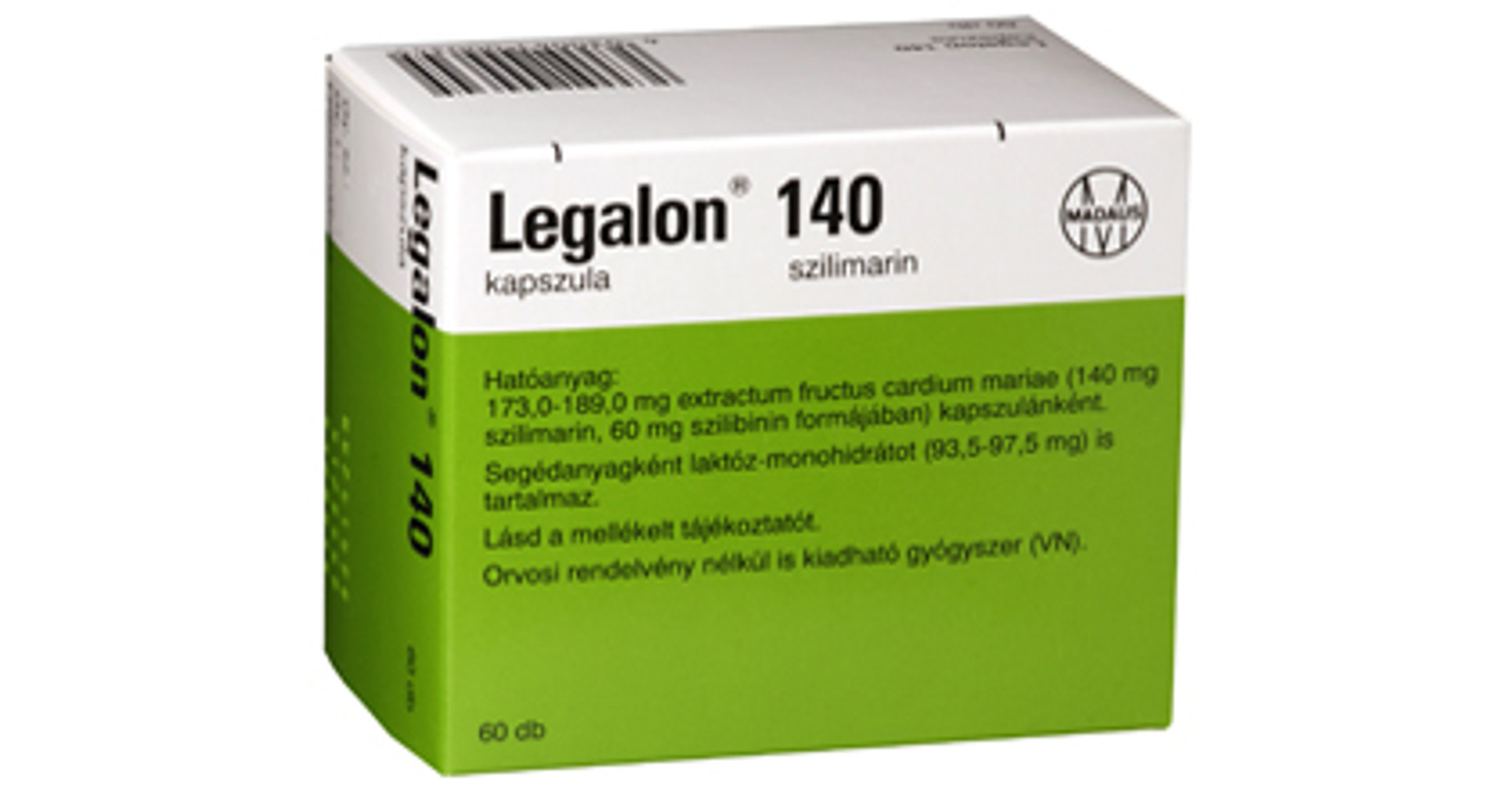 Legalon 140mg kemény kapszula 60x