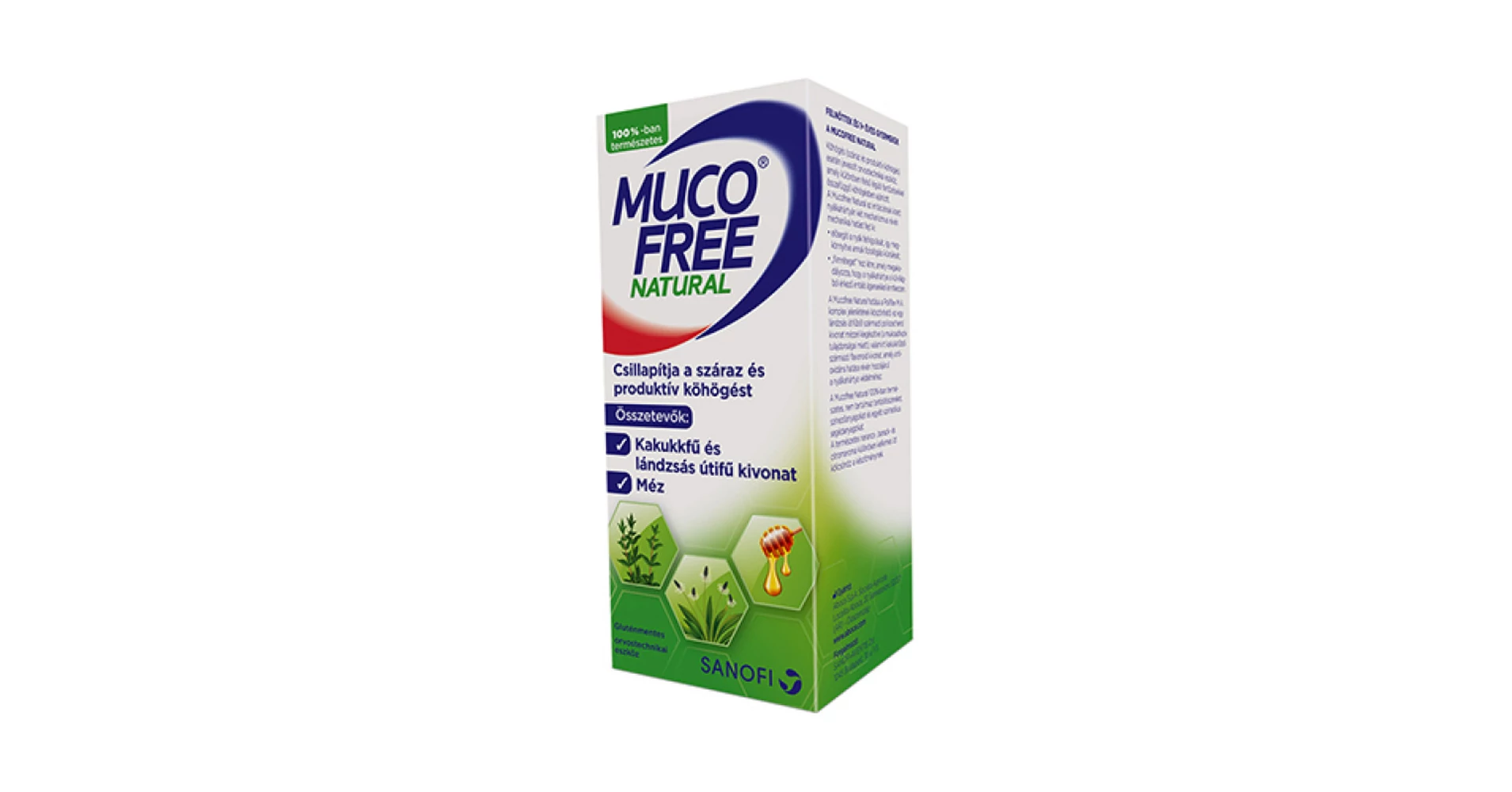 Mucofree Natural szirup 94ml MEGSZŰNT!