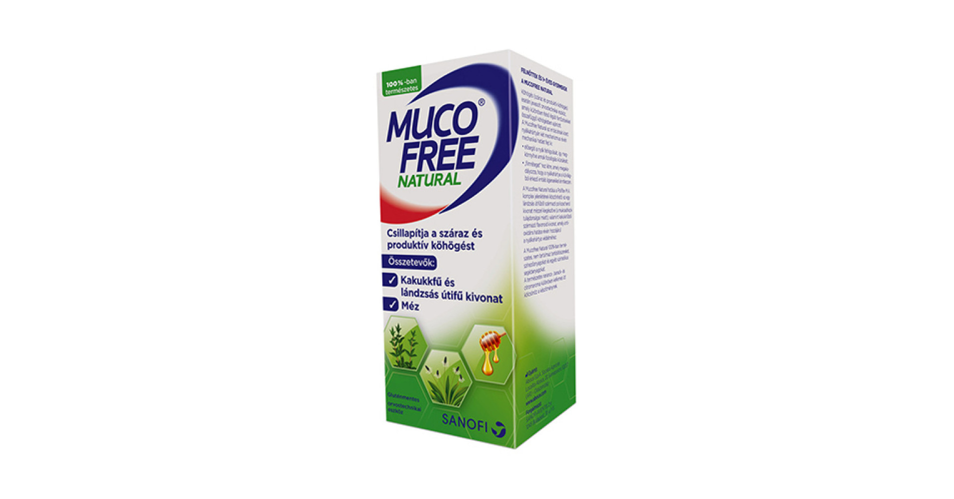 Mucofree Natural szirup 94ml MEGSZŰNT!