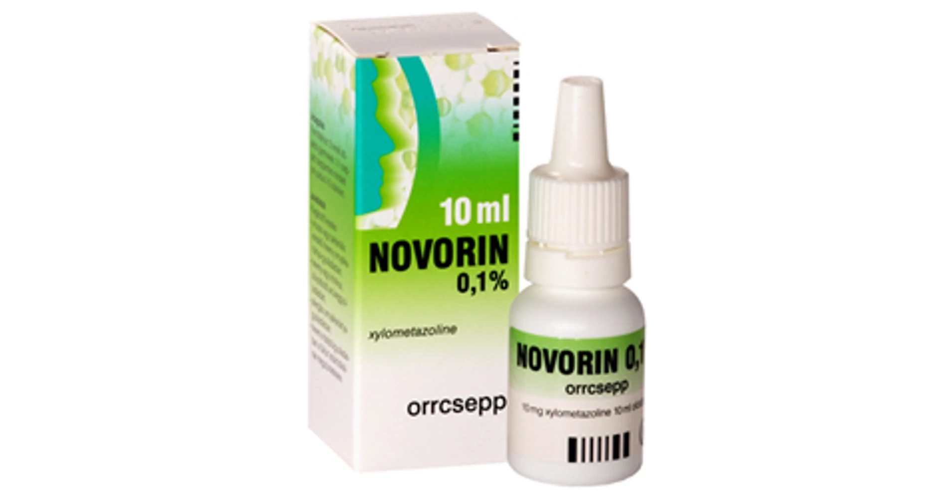 Novorin 0,1% oldatos orrcsepp felnőtteknek 10ml